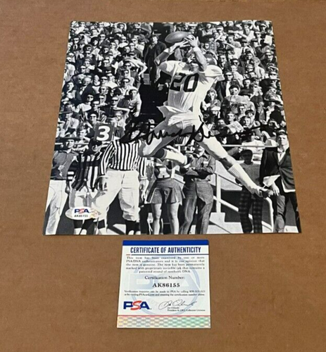 CHUCK DICUS SIGNED ARKANSAS RAZORBACKS 8X10 PHOTO PSA/DNA CERTIFIED #2 ...