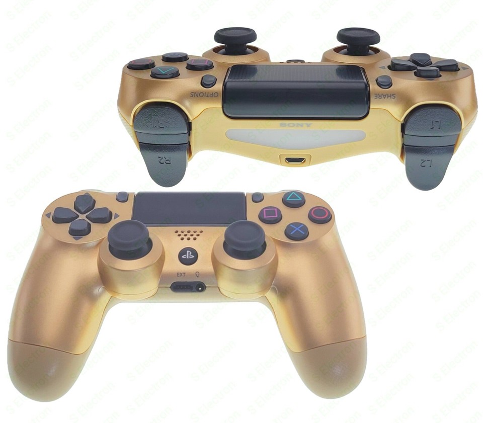 Sony PS4 DualShock V2 Wireless Gold super-fast controller | eBay