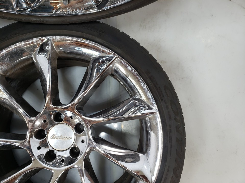 07-13 Mercedes W220 W221 S550 S63 Lorinser Turbine RS8 Wheels Rims 20 ...