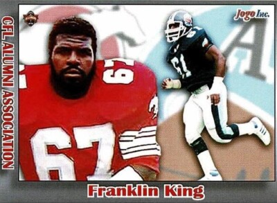 2022 Jogo CFL Alumni #723 Franklin King - Toronto Calgary Kansas - 125 ...