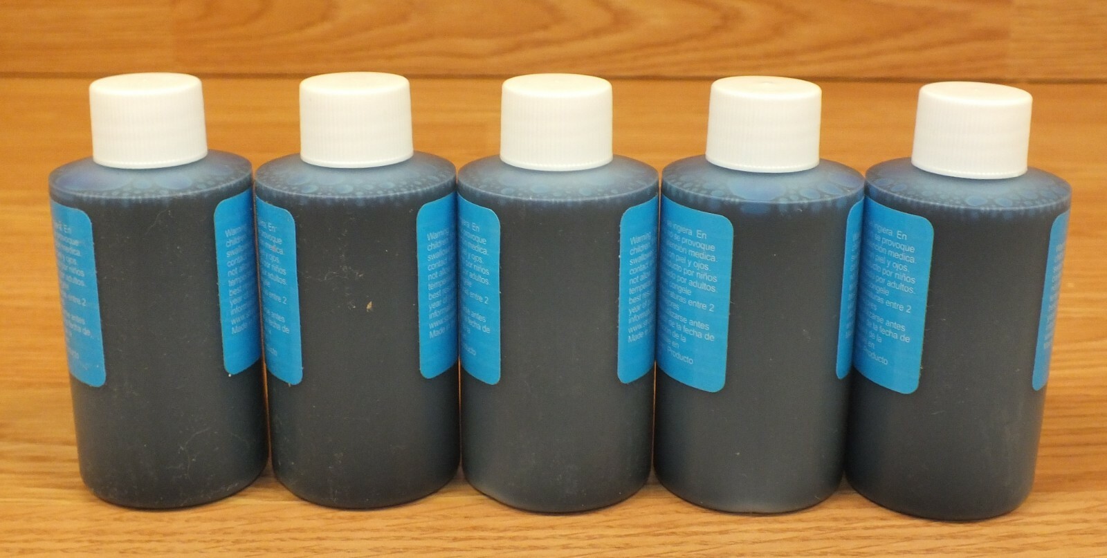 Lot of 5 Genuine Stratitec 85ml 2.8fl oz Cyan Premium Inkjet Ink *READ ...