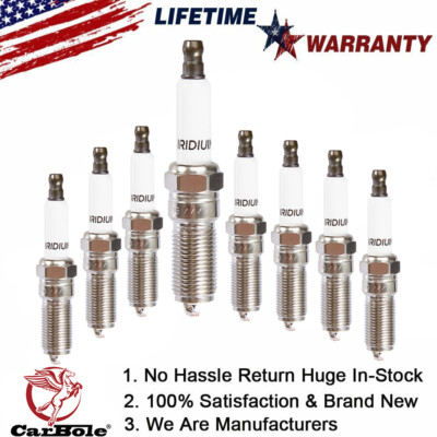 8X Spark Plugs for 2014-19 Chevy Silverado 1500 V8 5.3L LT1 L83 L86 L84 ...