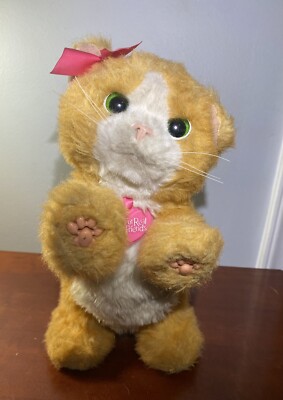 FurReal Friends Interactive DAISY Plays-With-Me Orange Kitty Cat ...