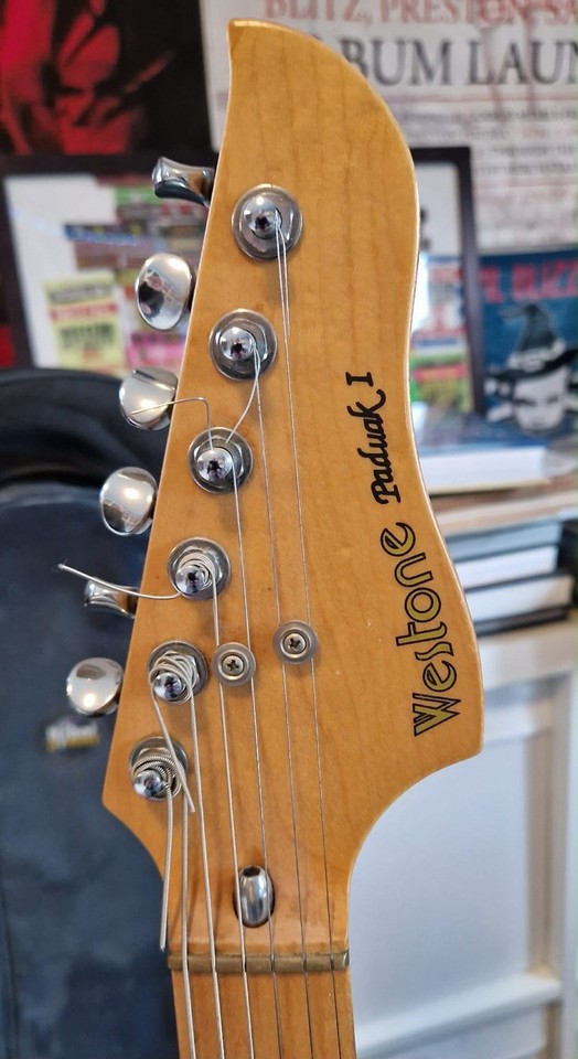 Westone Padauk Electric Guitar With Soft Case | eBay UK