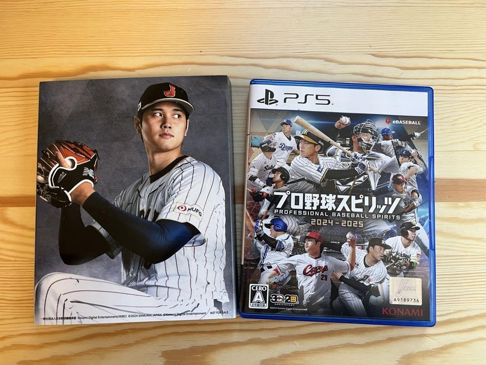 PS5 Professional Baseball Spirits 2024-2025 Shohei Ohtani Japan Used ...
