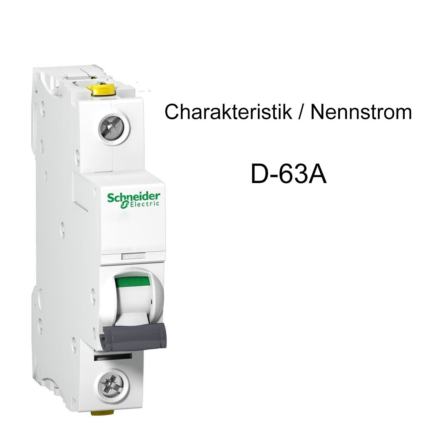 Schneider Leitungsschutzschalter Schalter 1-4 polig B / C / D ...
