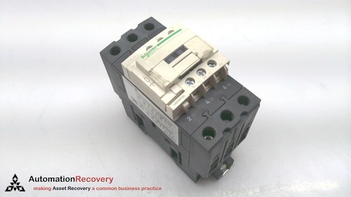 SCHNEIDER ELECTRIC LC1D65AG7, CONTACTOR W/LAD4RC3U SURGE SUPPRESSOR ...