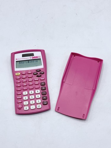 Texas Instruments TI-30X IIS Calculator Pink With Cover | eBay
