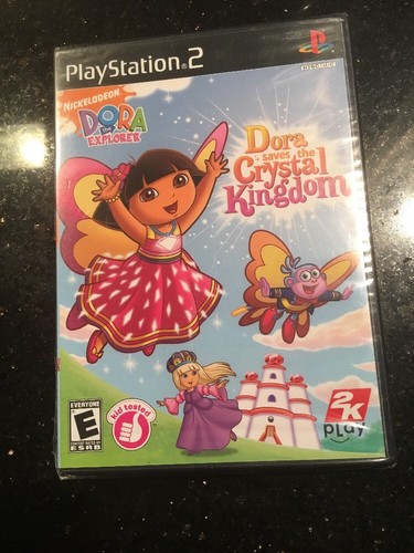 Dora the Explorer: Dora Saves the Crystal Kingdom PS2 Playstation 2 New ...