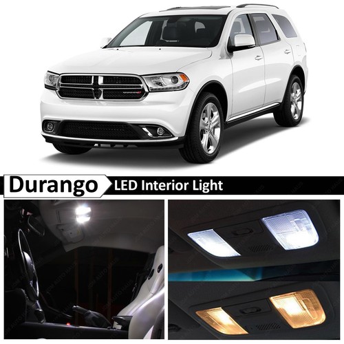 17x White Interior LED Lights Package Kit for 2011-2015 Dodge Durango ...