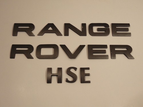 Land Range Rover HSE Rear Liftgate Oval Logo Emblem Badge Nameplate ...