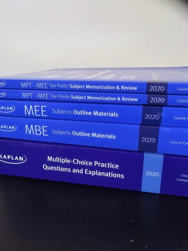 2020-2021 Kaplan Bar Review: Complete UBE Study Guide (Massachusetts ...
