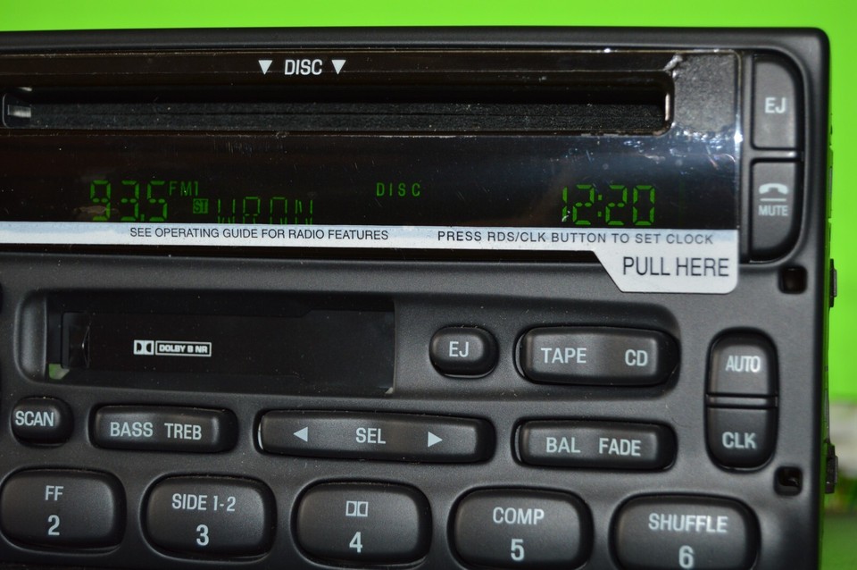 98-03 Ford Ranger factory CD cassette player radio stereo XL5F-18C868 ...