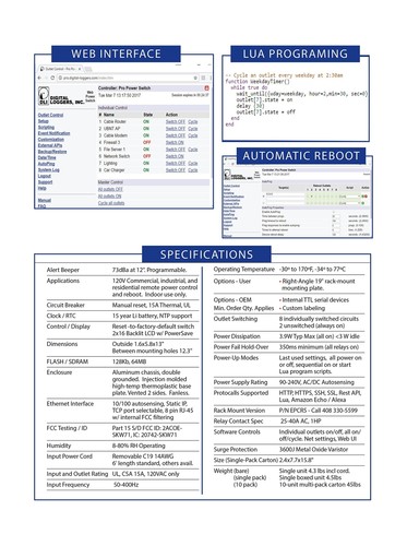 Digital Loggers Web Power Switch Pro Model for sale online | eBay