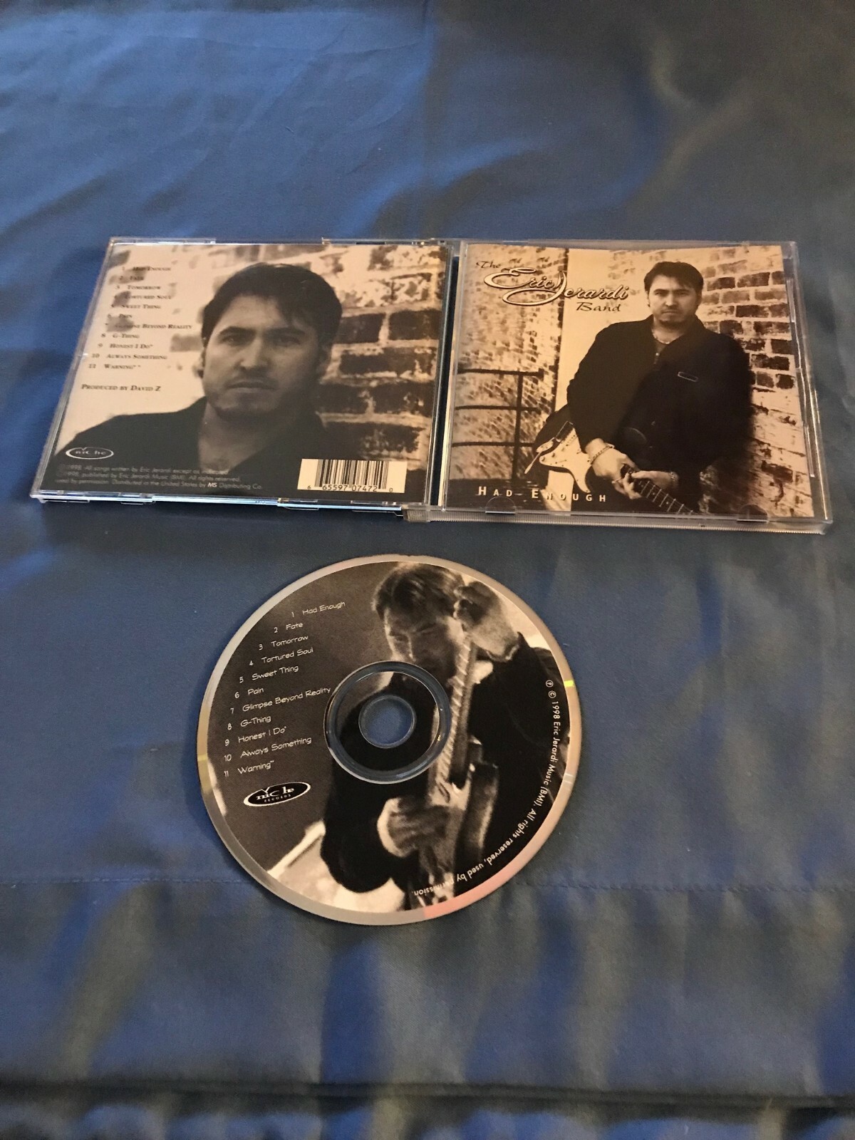 The Eric Jerardi Band - Had Enough CD Like New 1998 Niche Records | eBay