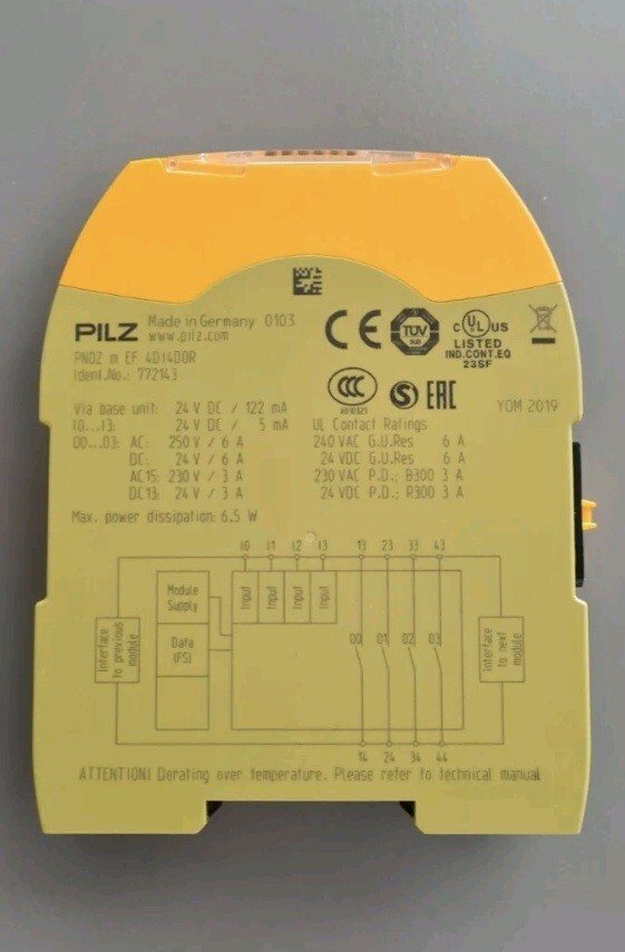 Pilz PNOZ m EF 4DI4DOR Modul (772143) for sale online | eBay