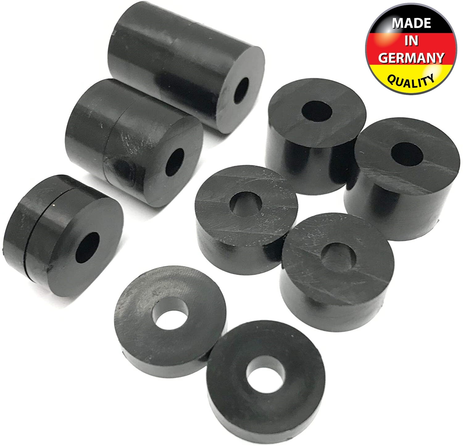 PLASTIC SPACERS SET 5mm 6mm 8mm : 2x 4 + 2x 10 + 2x 14 + 2x 20 + 2x 30 ...