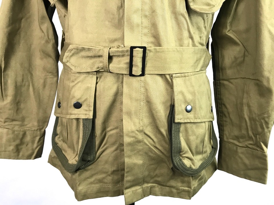 WWII US AIRBORNE PARATROOPER M1942 M42 REINFORCED JUMP JACKET- MEDIUM ...