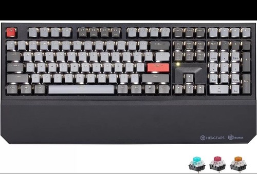 Hexgears X5 Dark Knight Rose Red Switch | eBay