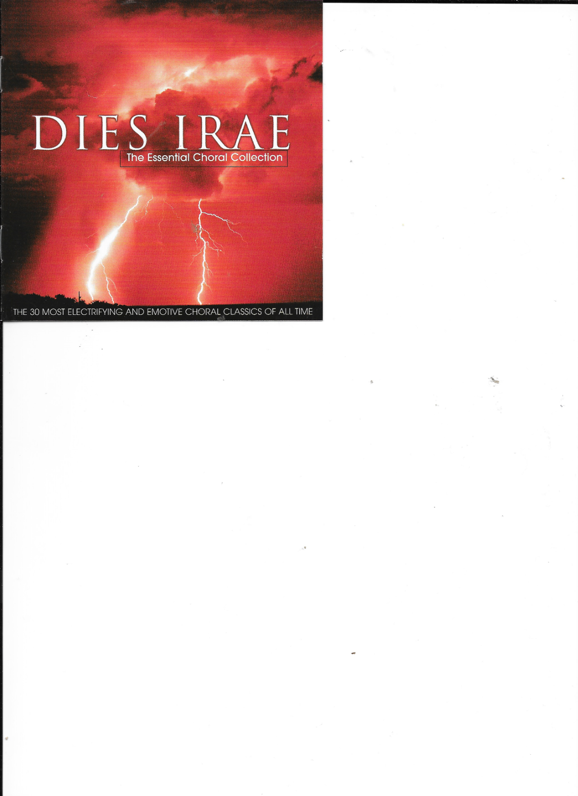 Dies Irae: The Essential Choral Collection ( DG 2 CD 1997) | eBay