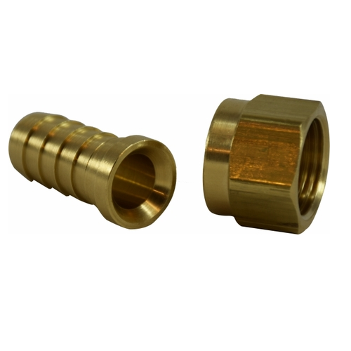 3/8" X 3/8" Hose Barb X Fem Flare Swivel 32105 (Pack of 10) | eBay