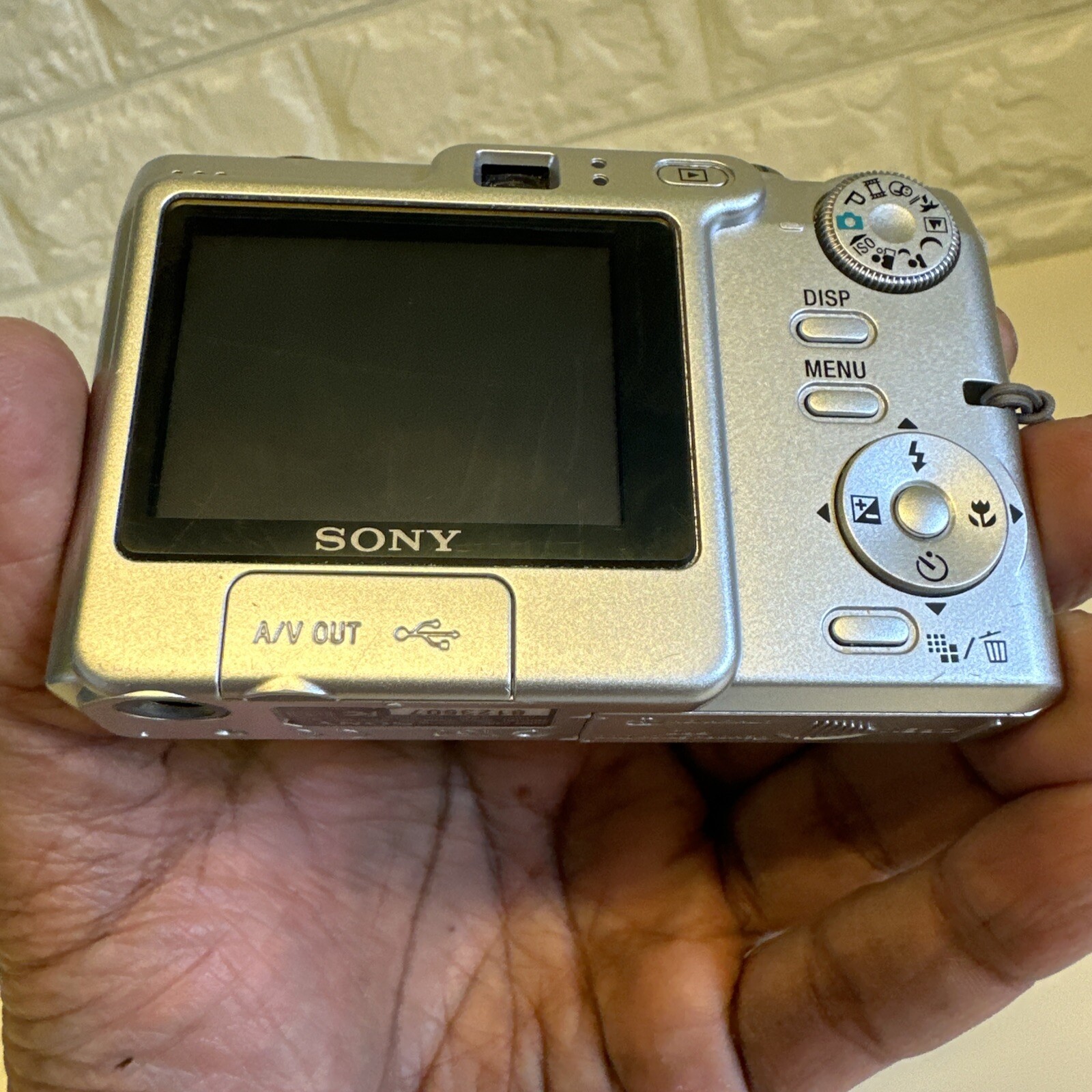Sony Cyber-shot DSC-W35 7.2MP Digital Camera - Silver for sale online ...
