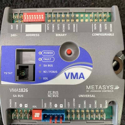 Control Systems and PLCs - Johnson Controller Metasys