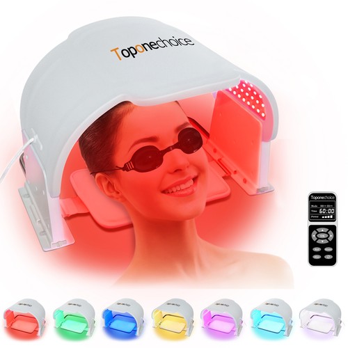Red Light Therapy Equipment 7 Color Light Therapy Led Mask Lighted Face ...