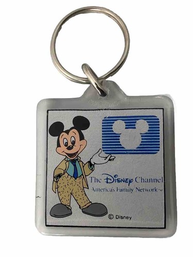 Vintage Keychain The Disney Channel Mickey Mouse Key Ring America ...