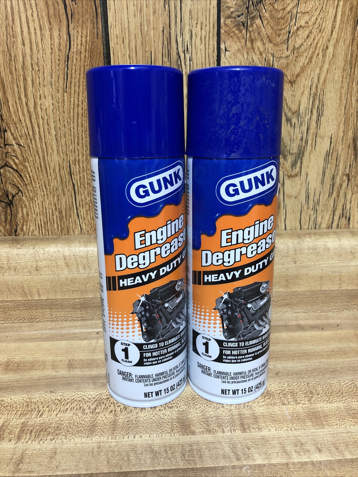 2 Pack Gunk 15 Oz. Gel Engine Cleaner/Degreaser EBGEL New | eBay