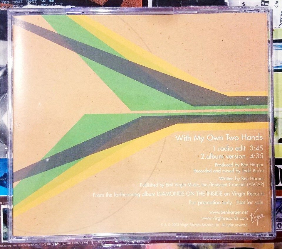 With My Own Two Hands by Ben Harper (CD_PROMO 2-track Single) 2003 | eBay