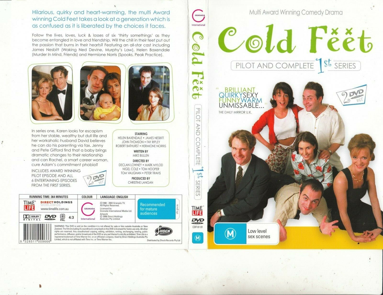 Cold Feet-1997-TV Series UK-[Complete 1st Series and Pilot]-2 DVD | eBay
