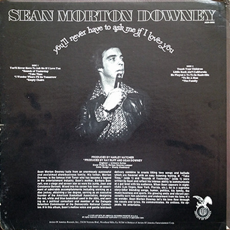 Sean Morton Downey Jr. - You'll Never Have To Ask Me If I Love You (LP) (Mint (M | eBay