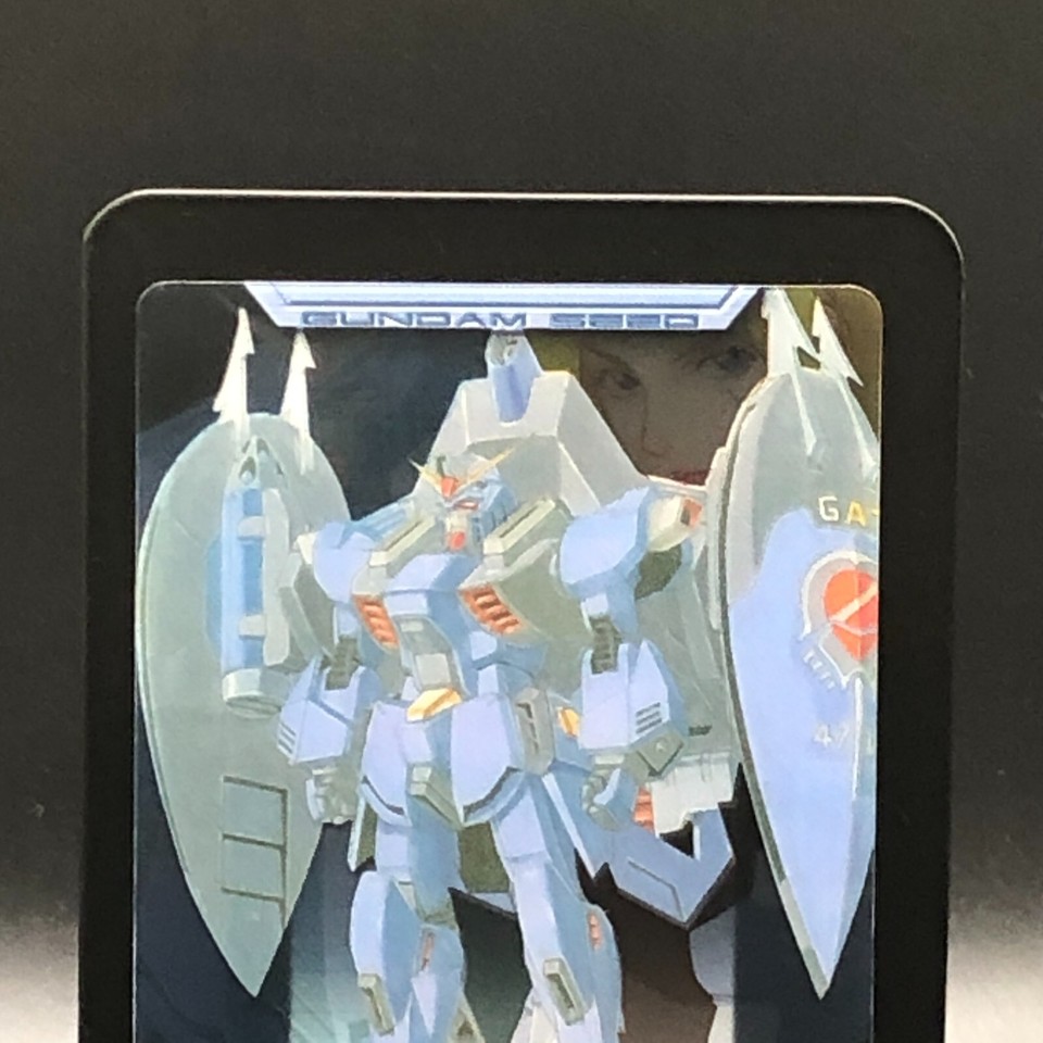 FORBIDDEN BLUE GUNDAM SEED DESTINY Card TCG Japanese MORINAGA S7-014 ...