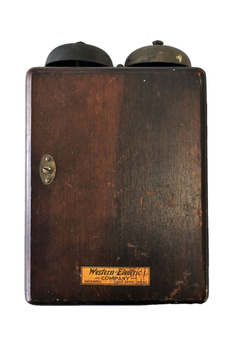 Antiques Western Electric Company Oak Telephone Box No. 210 | eBay