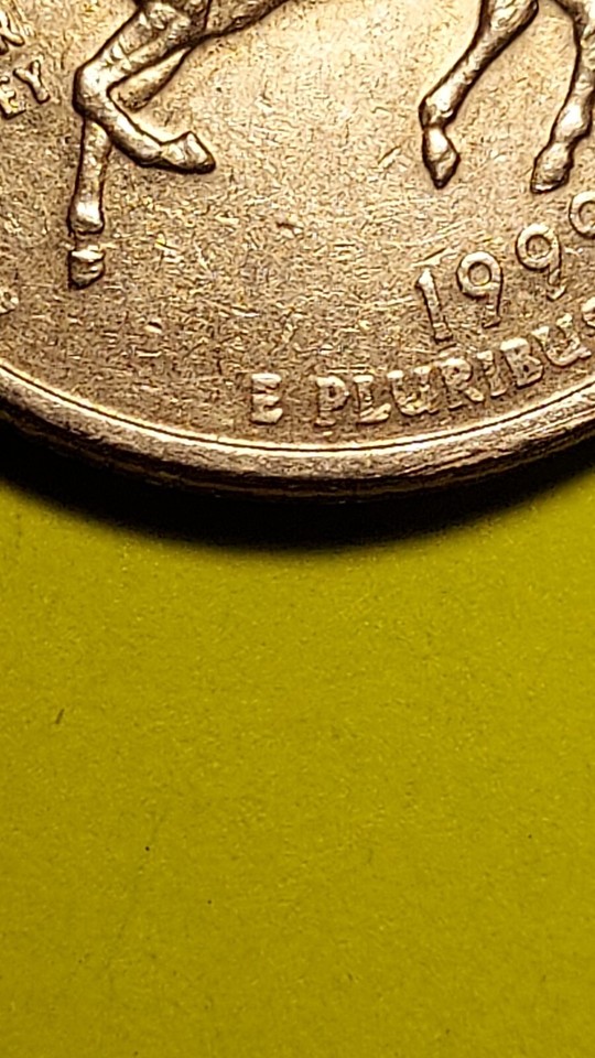 1999 Delaware State Quarter D Error | eBay