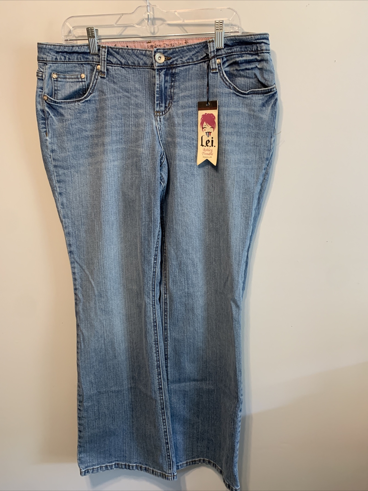 0498 Juniors 17 L.e.i. ASHLEY TROUBLE FLARE bottom je… - Gem