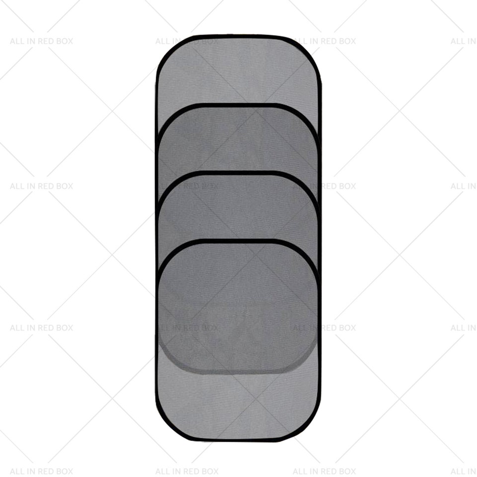 4x Car Side Window Screen Mesh Sun Shade Cover Windshield Sunshade ...