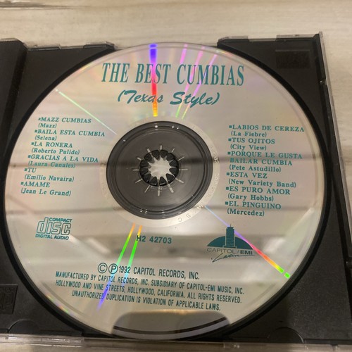 BEST CUMBIAS - Texas Style CD 💿 MAZZ SELENA MERCEDEZ CITY VIEW LA ...