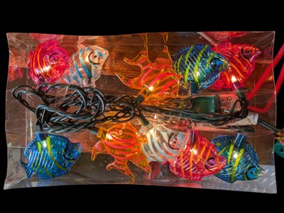 Fish String Lights 10 Light String | eBay
