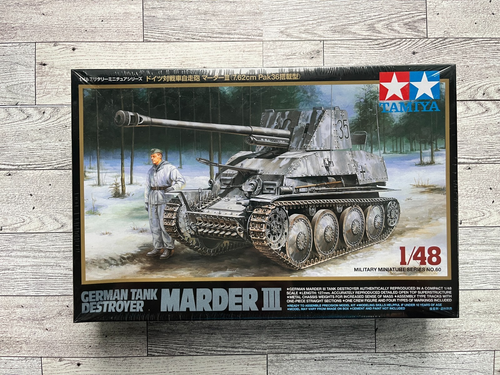 Tamiya - German Tank Destroyer Marder III - 1/48 - 32560-1800 | eBay