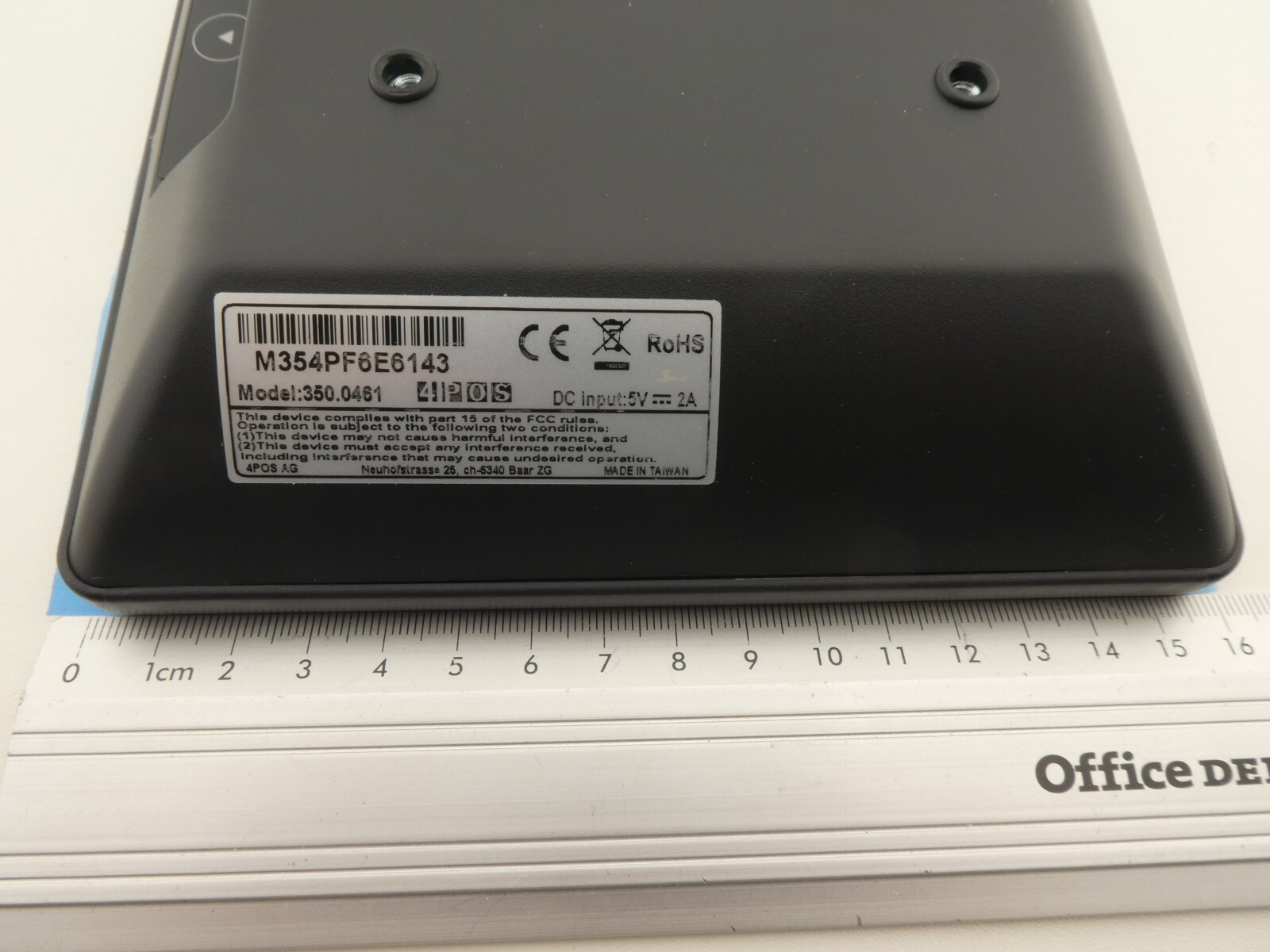 4POS / 350.0461 / Kundenmonitor / 8" USB Touch Monitor (23-9-7-4-Z ...