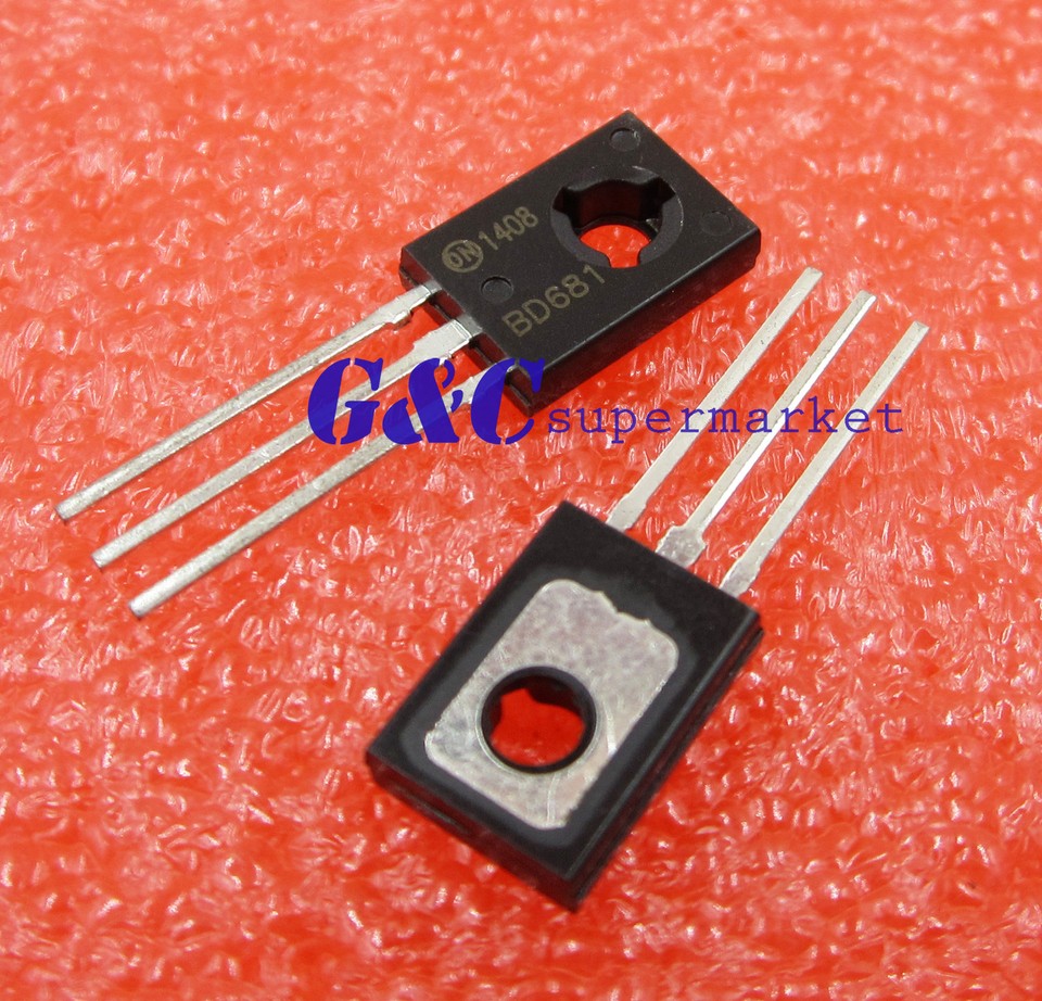 10PCS BD681 FSC TRANS NPN DARL 100V 4A TO-126 | eBay