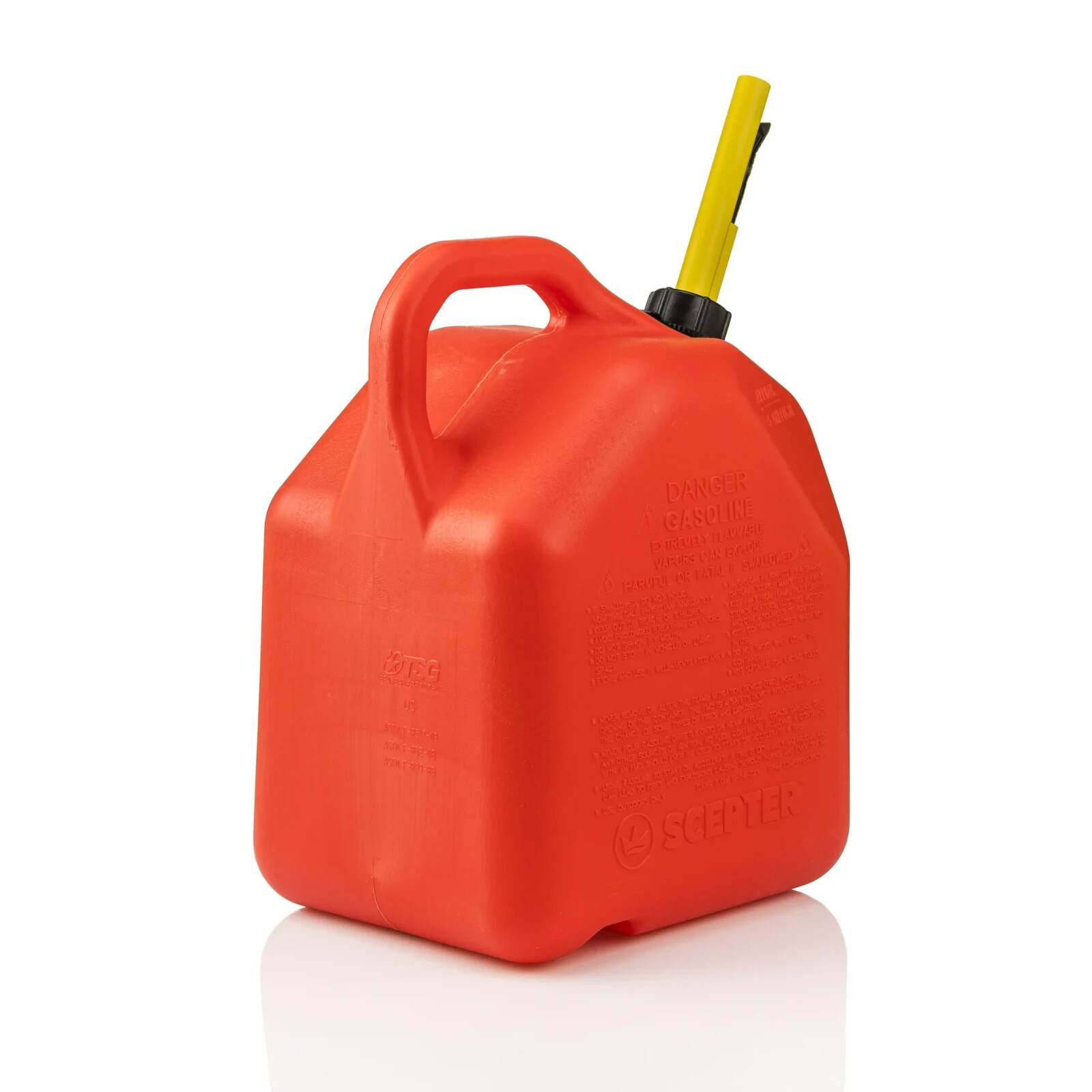 Scepter FG4G511 Ameri-Can Gasoline Can 5 Gal - Red, Gas Can Fuel ...