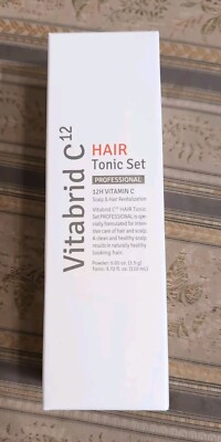 Vitabrid C12 Hair Tonic Set Professional 12H Vitamin C NIB Sealed Exp ...