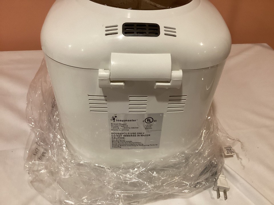 Automatic Toastmaster 1.5 Lb. Horizontal Bread Maker Box TBR15- New In ...