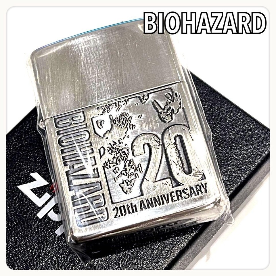 Zippo Resident Evil BIOHAZARD Zombie 20th Anniversary Limited Lighter ...
