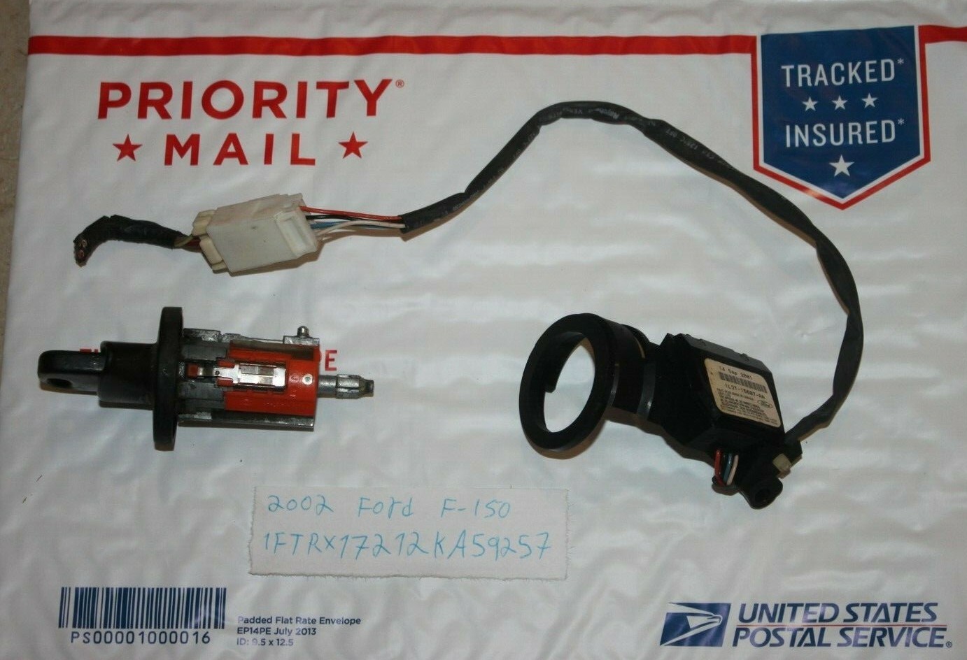 Ford F-150 Ignition Cylinder+Anti Theft Pats transceiver 1L3T-15607-AA ...