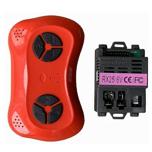 weelye RX25 6V Kids Ride on car 2.4G Bluetooth Remote Control and ...