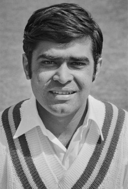 Aftab Gul of the Pakistan national cricket team during a tour OLD PHOTO ...